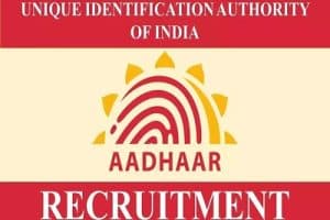Aadhar Card Recruitment 2024 - आधार कार्ड विभाग (UIDAI) में विभिन्‍न ...