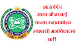 MP GGPGC Recruitment 2024 - मध्य प्रदेश शासकीय माता जीजा बाई कन्या ...