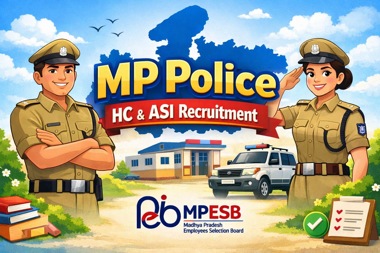 MP Police HC And ASI Recruitment 2026 - Total Post 89